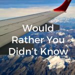 Would Rather You Didn’t Know - The Savvy Scot